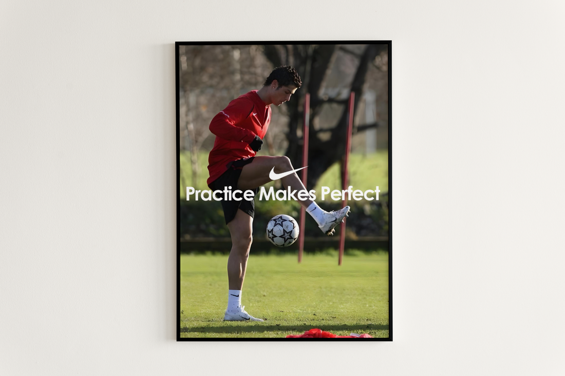 Cristiano Ronaldo Practice Makes Perfect The12thman