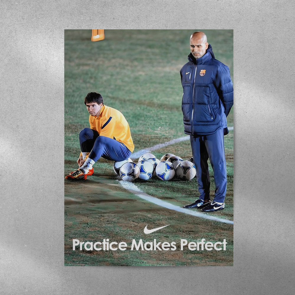 Pep Guardiola & Lionel Messi: Practice Makes Perfect